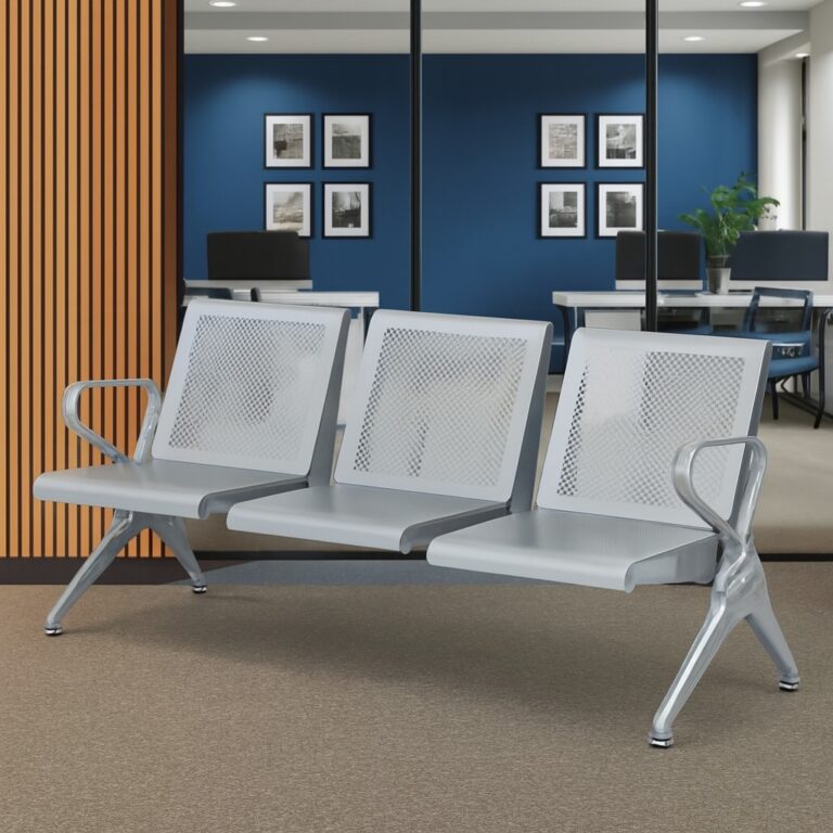 Heavy Duty 3-Seater Waiting Office Bench – Lumat Furniture
